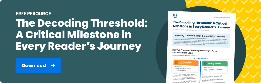 The Decoding Threshold: A Critical Milestone in Every Reader’s Journey