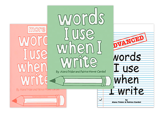 Words I Use When I Write | EPS Learning