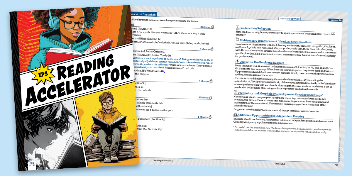 EPS Reading Accelerator | EPS Learning